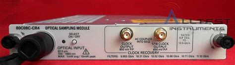 80c08c Tektronix 10gbe Datacom Optical Sampling Module Alltest Instruments