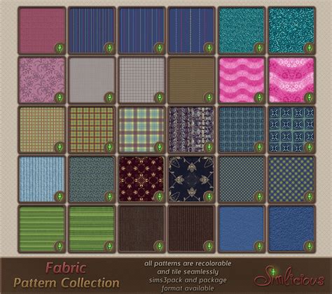 Patterns Custom Content For The Sims 3 By Simlicious