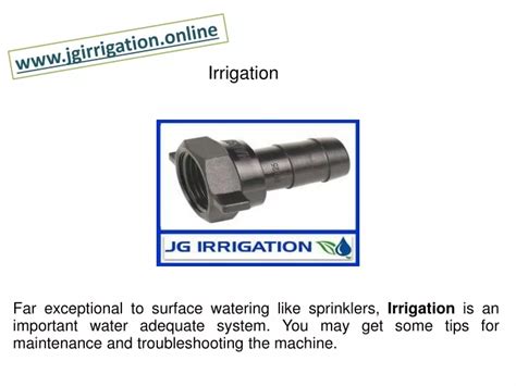 PPT Irrigation PowerPoint Presentation Free Download ID 11524720