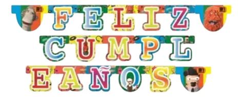 Guirnalda 31 Minutos Feliz Cumpleaños Para Cotillón Fiestas Cuotas