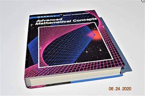 Teacher Annotated Edition Merrill Advanced Mathematical Concepts Good Ebay