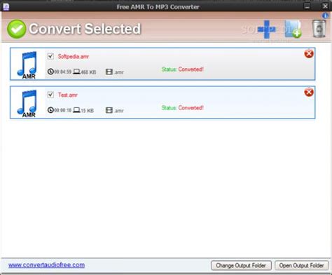 Free AMR To MP3 Converter Download Softpedia