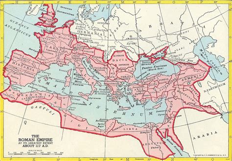 Map Of The Roman Empire Trajans Rome Ancient Roman Empire Map