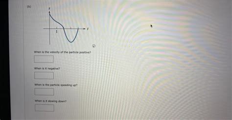 Solved Graphs Of The Position Functions Of Two Particles Are