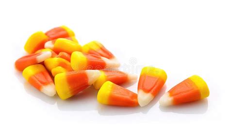 Candy Corn Is A Small Pyramid Shaped Candy Divided Into Three Sections Of Different Colors