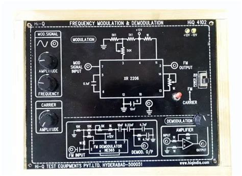 Frequency Modulation And Demodulation Model Hiq 4102 At ₹ 4500 Piece एम्प्लीट्यूड मॉड्यूलेशन