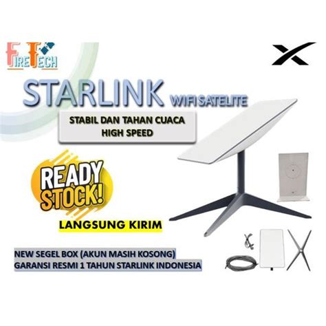 Jual Starlink Standard Internet Kit Satellite Antenna And Wifi Router Kit