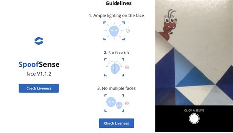 Github Spoofsensespoofsense Liveness Ios Sdk