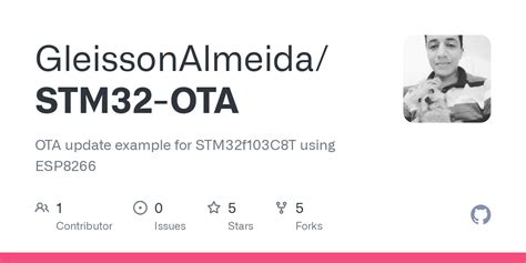 Github Gleissonalmeida Stm32 Ota Ota Update Example For Stm32f103c8t Using Esp8266