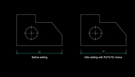 dimension edit command in autocad and the usage in details 9 free