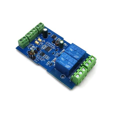 7 24V Modbus RTU 2 Channels Relay Module RS485 TTL Anti Reverse Connection Robozar