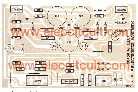 Tda2050 Amplifier Circuit Pcb Attractive Price Th