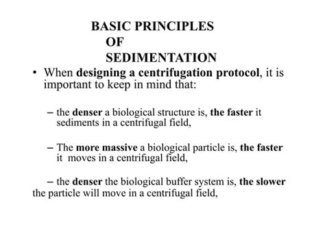 Biomedical Instrumentation Ii What Is Centrifugation Basic Principle Of Centrifugation