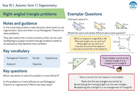 right angled triangle problems questions maths