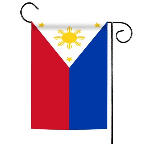 Philippine Flag Vertical Display