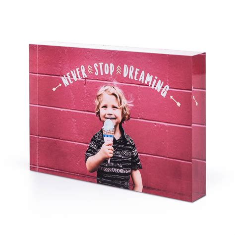 Foto Op Acrylblok Foto In Plexiglas Blok Wanapix