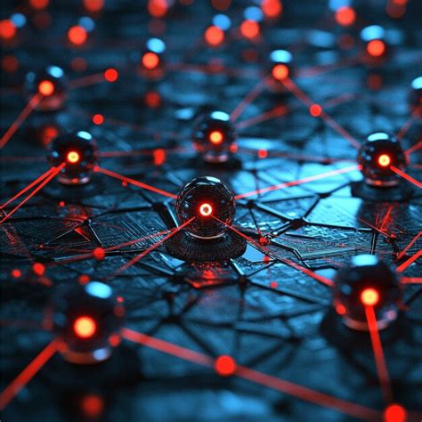 Visualization Of Threat Prevention Measures In A Network Infrastructure Premium Ai Generated Image