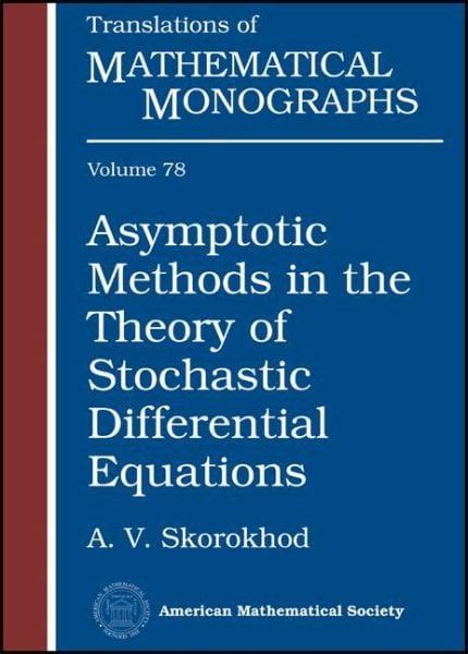 Pre Owned Asymptotic Methods In The Theory Of Stochastic Differential