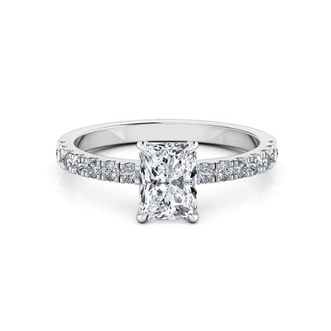 2 Carat Radiant Lab Grown Diamond Temple And Grace Au