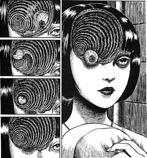 Uzumaki Junji Ito Horror Art Manga Art Japanese Horror