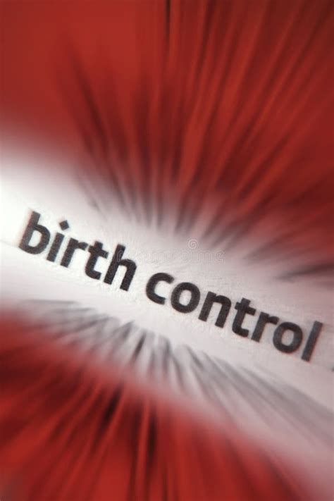 Birth Control Contraception Stock Image Image Of Health Healthcare 315649539