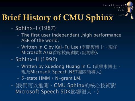 Ppt Cmu Shpinx Speech Recognition Engine Powerpoint Presentation Free Download Id122920