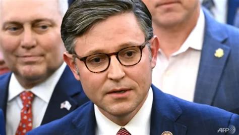 Mike Johnson Dipilih Sebagai Speaker Dewan Perwakilan Amerika Berita Mediacorp