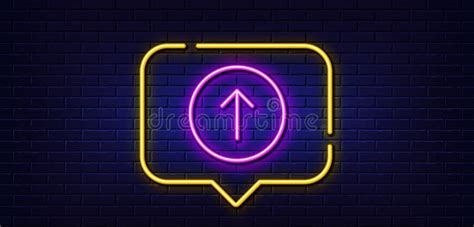 Swipe Up Button Line Icon Scrolling Arrow Sign Landing Page Scroll