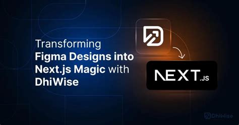 Converting Figma To Nextjs Magic With Dhiwise Dhiwise