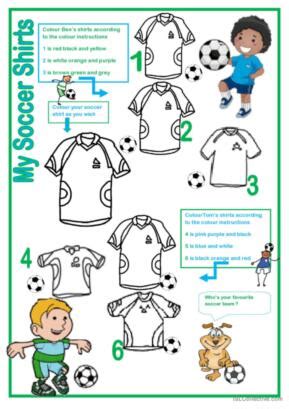 82 Soccer English ESL Worksheets Pdf Doc