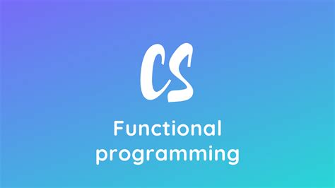 Csfunctional Programming 함수형 프로그래밍 Pipe