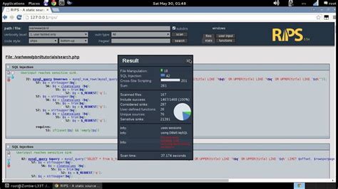 Using Rips For Static Code Analysis Sécurité Helvétique News Amyris