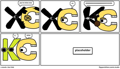 X Steals C But Fails Comic Studio