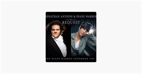‎by Request The Diane Warren Songbook Vol 1 Jonathan Antoineのアルバム