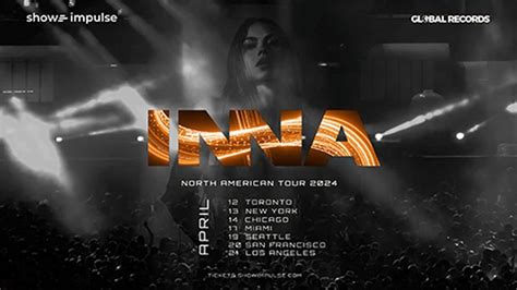 Inna North American Tour 2024 Show Impulse