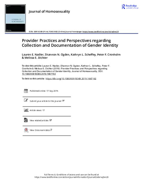 Pdf Provider Practices And Perspectives Regarding Collection And