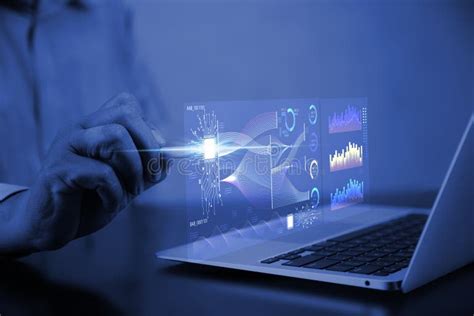 Data Analysis And Management Concept Using Ai Technology For Data