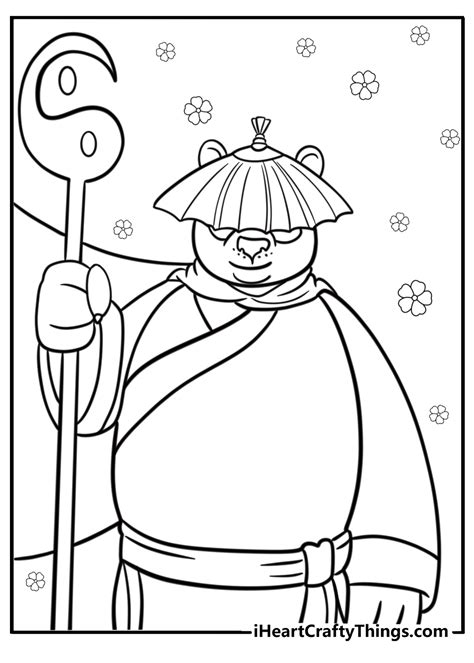 30 Kung Fu Panda Coloring Pages 100 Free To Print