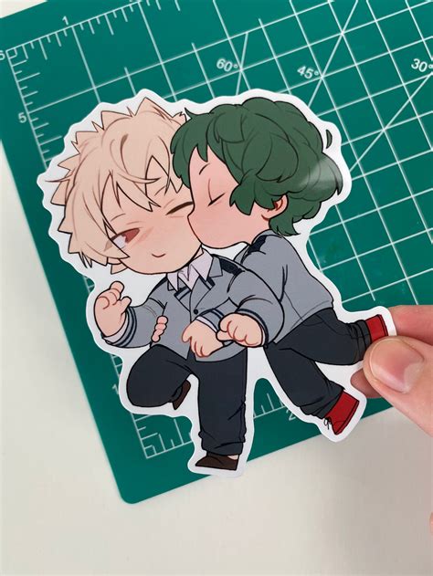 Sticker Bakudeku Chibi Fanart Shinon Creations Inc