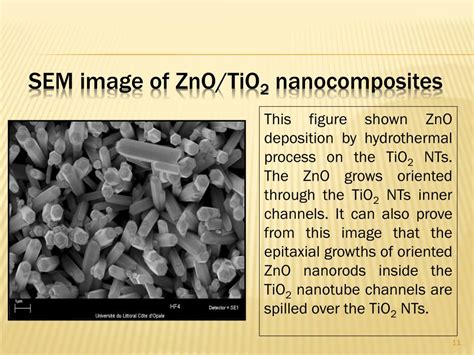 Ppt Preparation And Characterization Of Zno Nanorods Grown Into