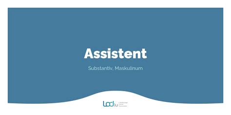 „assistent“ Lod