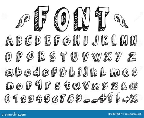 Handwritten Font Fonts Handwriting Alphabet Hand Lettering Alphabet