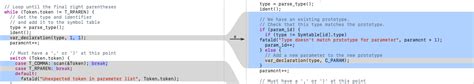 26 function prototypes · issue 56 · doctorwkt acwj · github