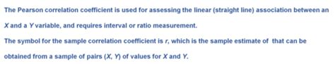lecture 5 correlation analysis flashcards quizlet