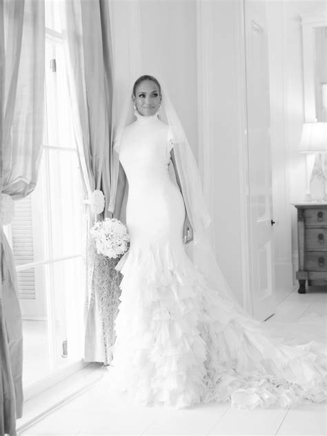 An Exclusive Look At Jennifer Lopezs Wedding Dress Vogue