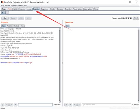 burpsuite之repeater模块学习篇 burpsuite repeater显示网页 csdn博客