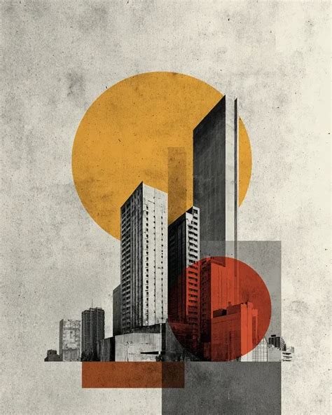 Brutalist Bauhaus Architecture Posters Midjourney Prompt Promptbase