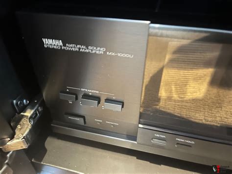 Yamaha Mx 1000u Power Amplifier Photo 4440799 Uk Audio Mart