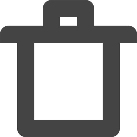 Trash Delete Remove Icon In 80 Shades
