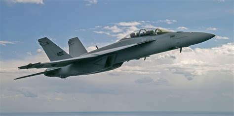 Us Navy Block Iii Fa 18 Super Hornet Test Jet Controls Three Uavs